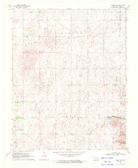Hi-Res Interactive Map of Harmon SW, Ellis County, OK in 1970 | Pastmaps